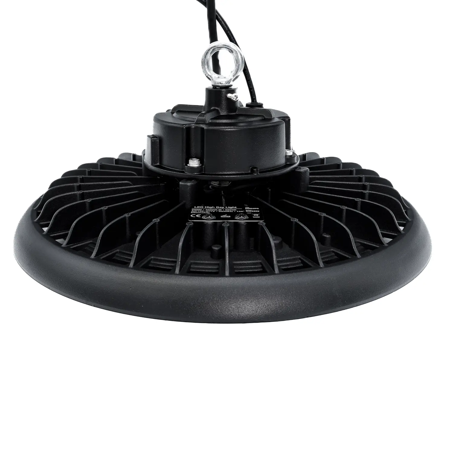 200W UFO High Bay 30000 Lumens 5000K - Wattz