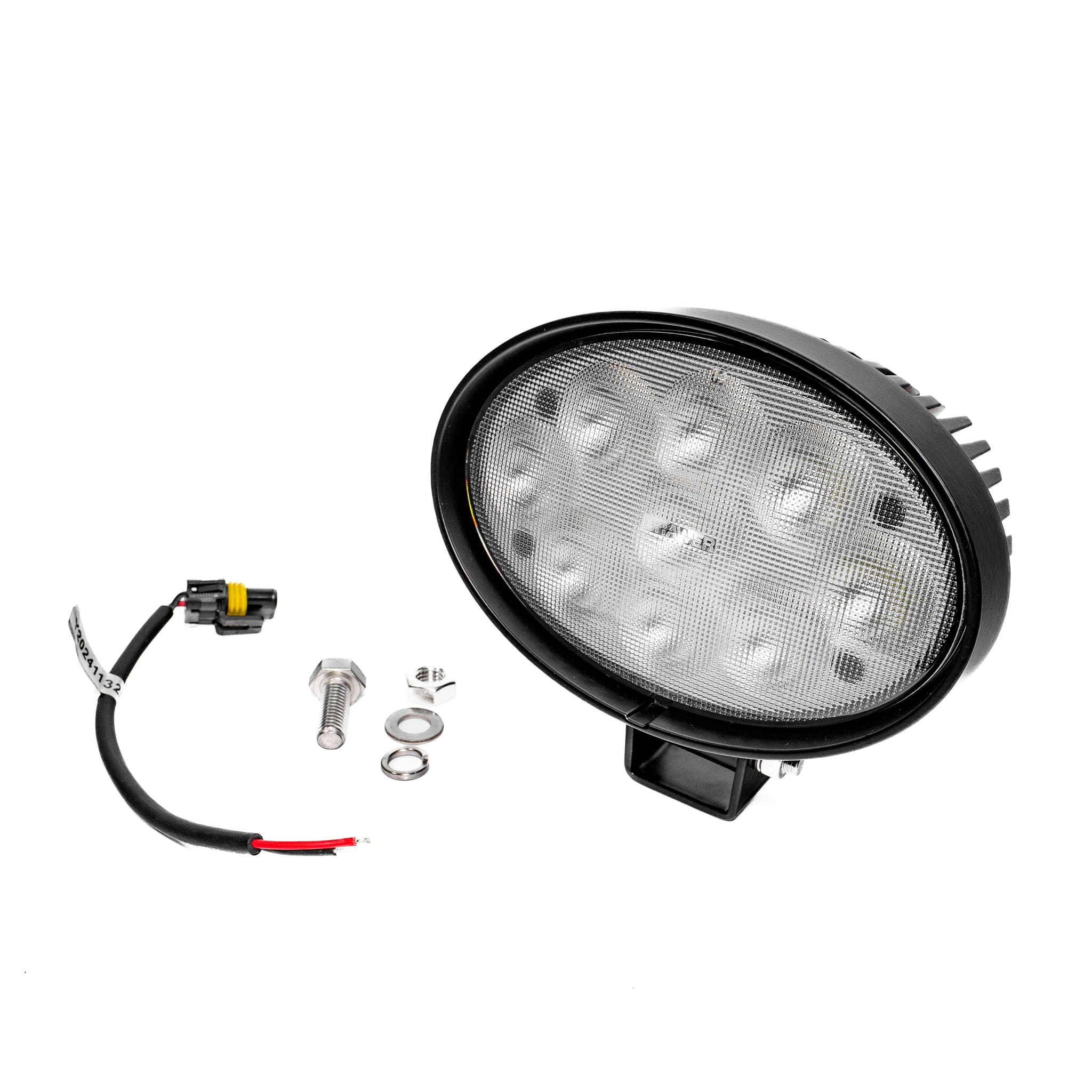 CRAWER 65W Oval LED Work Light for John Deere, Flood Beam - Wattz